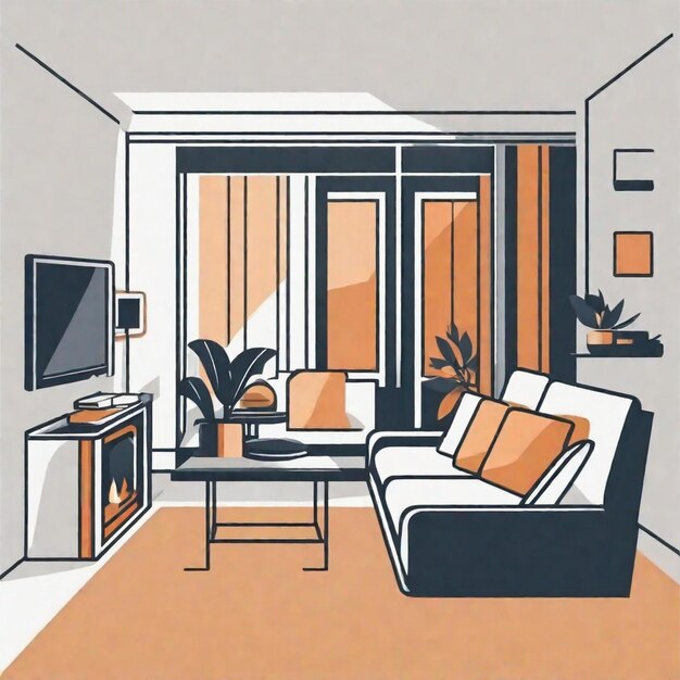Premium AI Image | Minimalist Home Interior Design Premium AI Image | Minimalist Home Interior Design