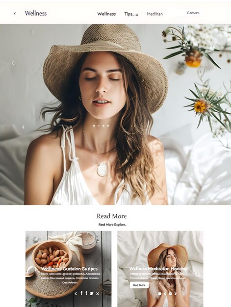 Minimalist Layout With Whitespace Emphasis Simple Website La Autumn ... Minimalist Layout With Whitespace Emphasis Simple Website La Autumn ...