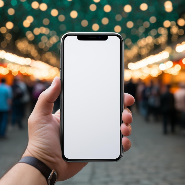 Premium Photo | Mobile screen mockup display generated in ai Premium Photo | Mobile screen mockup display generated in ai