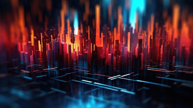 Premium AI Image | Modern Abstract 3D Background Generative AI Premium AI Image | Modern Abstract 3D Background Generative AI