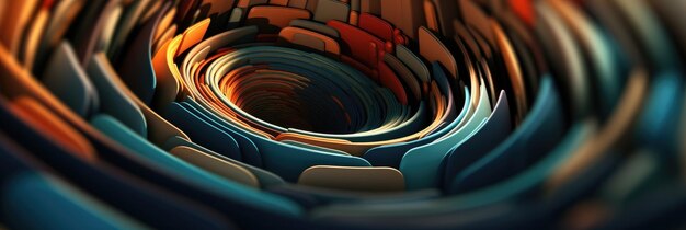 Premium AI Image | Modern Abstract 3D Background Generative AI Premium AI Image | Modern Abstract 3D Background Generative AI