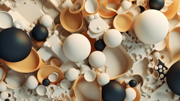 Premium AI Image | Modern Abstract 3D Background Generative AI Premium AI Image | Modern Abstract 3D Background Generative AI