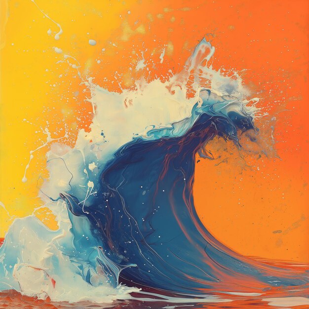 Premium Photo | Modern abstract watercolor landscape painting wallpaper ... Premium Photo | Modern abstract watercolor landscape painting wallpaper ...