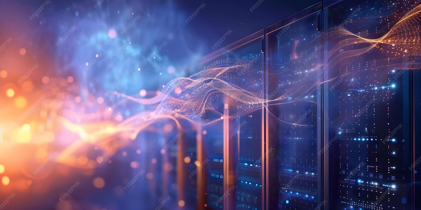 Premium Photo Modern Data Center With Servers Cloud Network Databases And Ai Capabilities