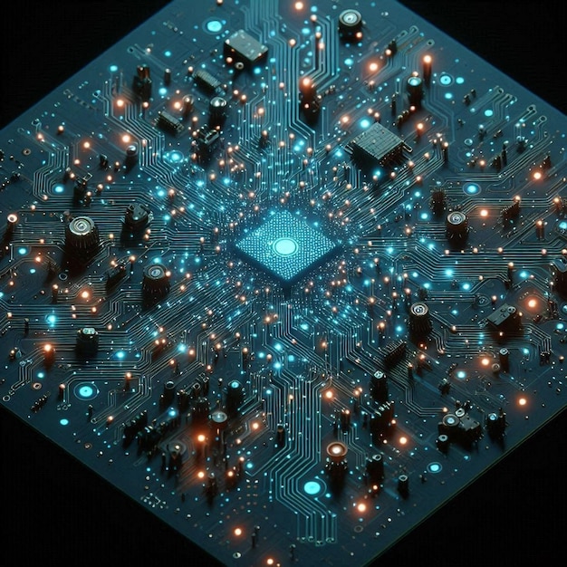 Modern futuristic digital circuit board ai image | Premium AI-generated ... Modern futuristic digital circuit board ai image | Premium AI-generated ...