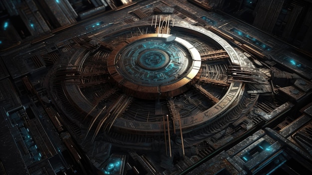 Premium AI Image | A modern interpretation of runic symbols Premium AI Image | A modern interpretation of runic symbols