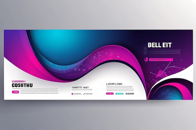 Premium Photo | Modern web banner background abstract vector template ... Premium Photo | Modern web banner background abstract vector template ...