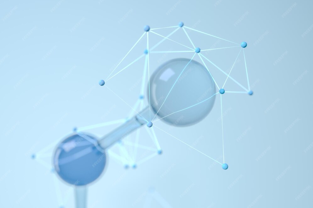 Premium Photo | Molecules and biology biological concept 3d rendering Premium Photo | Molecules and biology biological concept 3d rendering