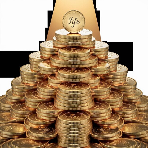 Money paper and coins in circulation in the market | Premium AI ... Money paper and coins in circulation in the market | Premium AI ...