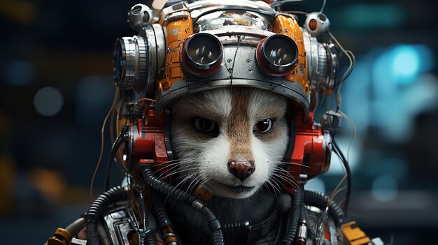 Premium AI Image | mongoose trusting technician digital art ... Premium AI Image | mongoose trusting technician digital art ...