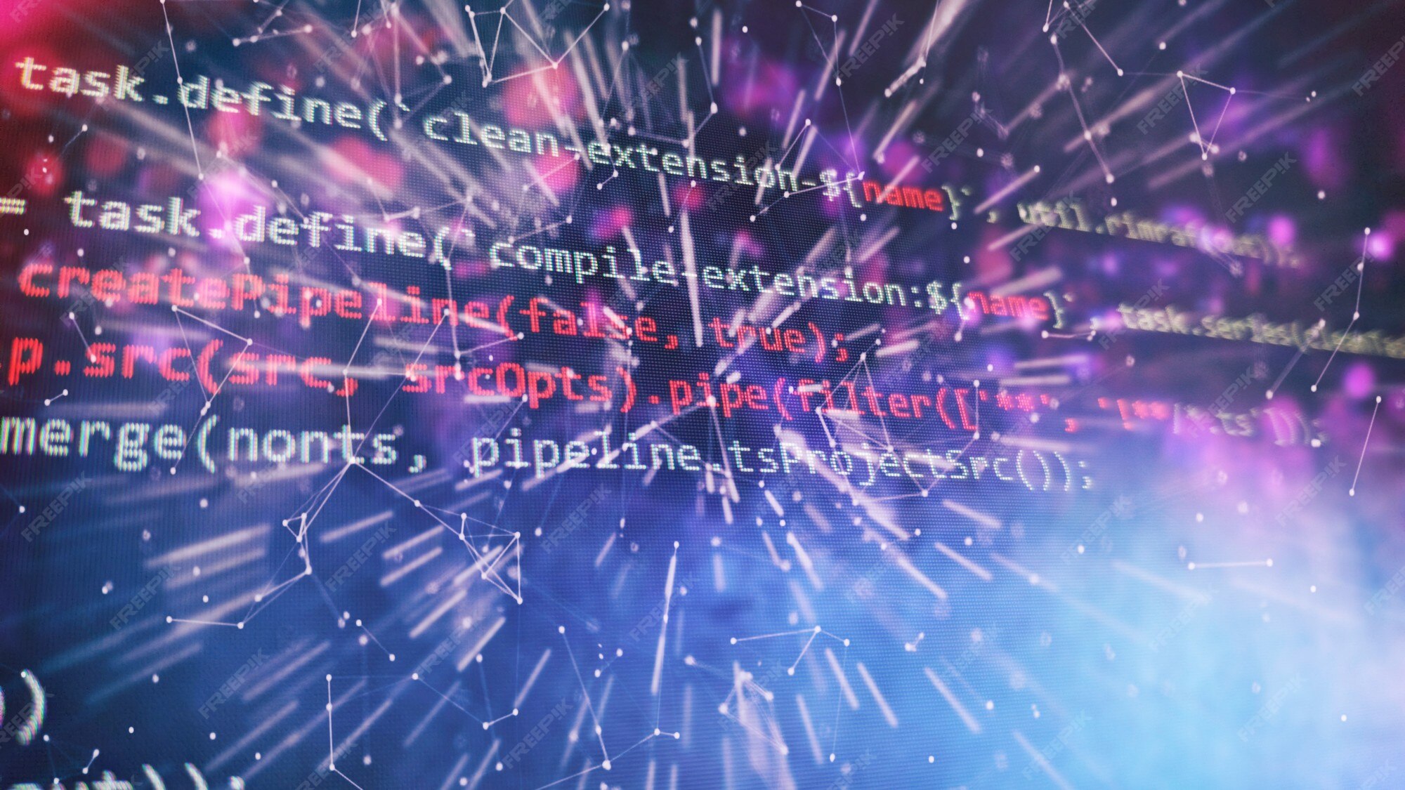 Premium Photo | Monitor closeup of function source code. abstract it ...