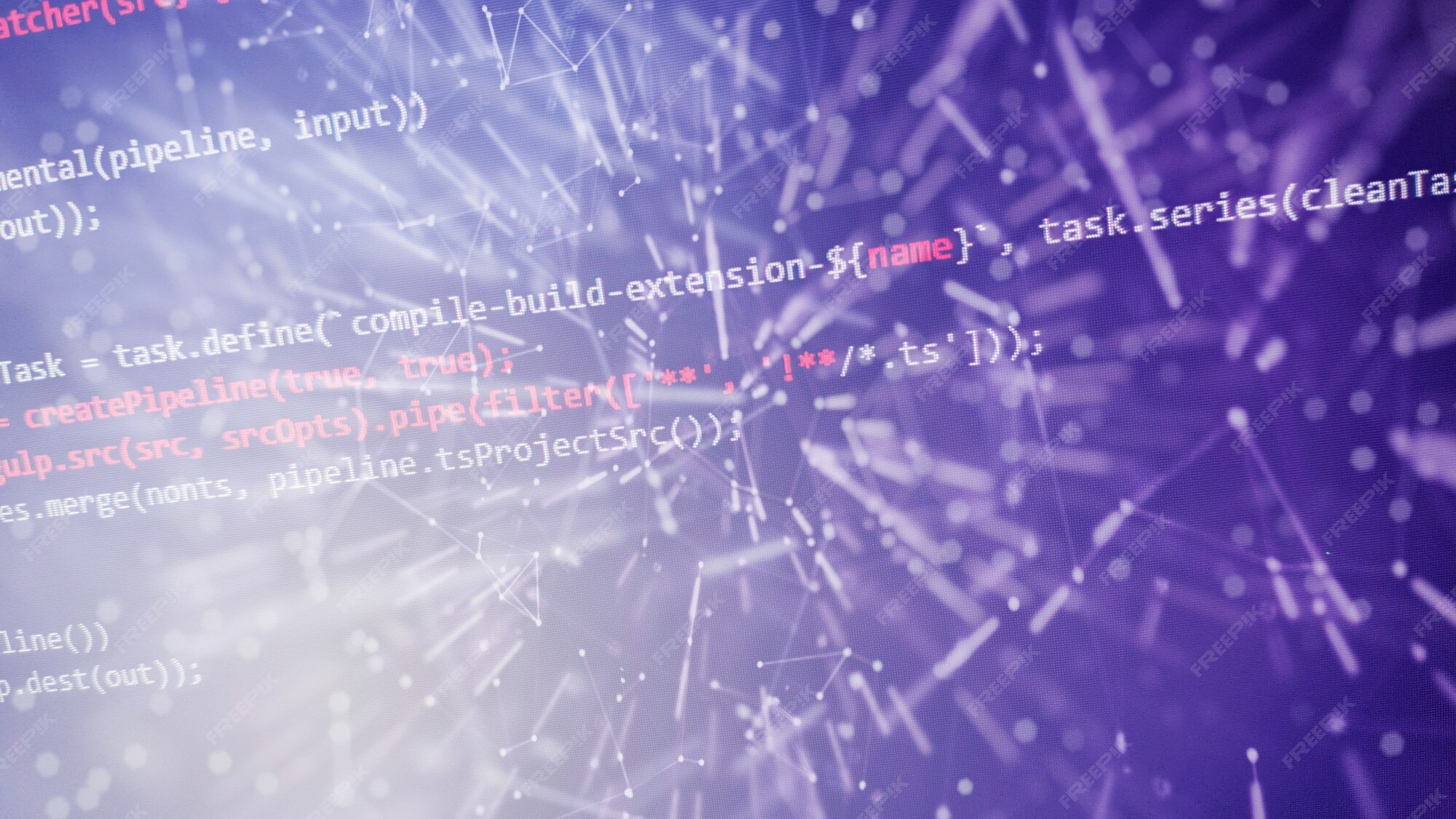 Premium Photo | Monitor closeup of function source code. abstract it ...