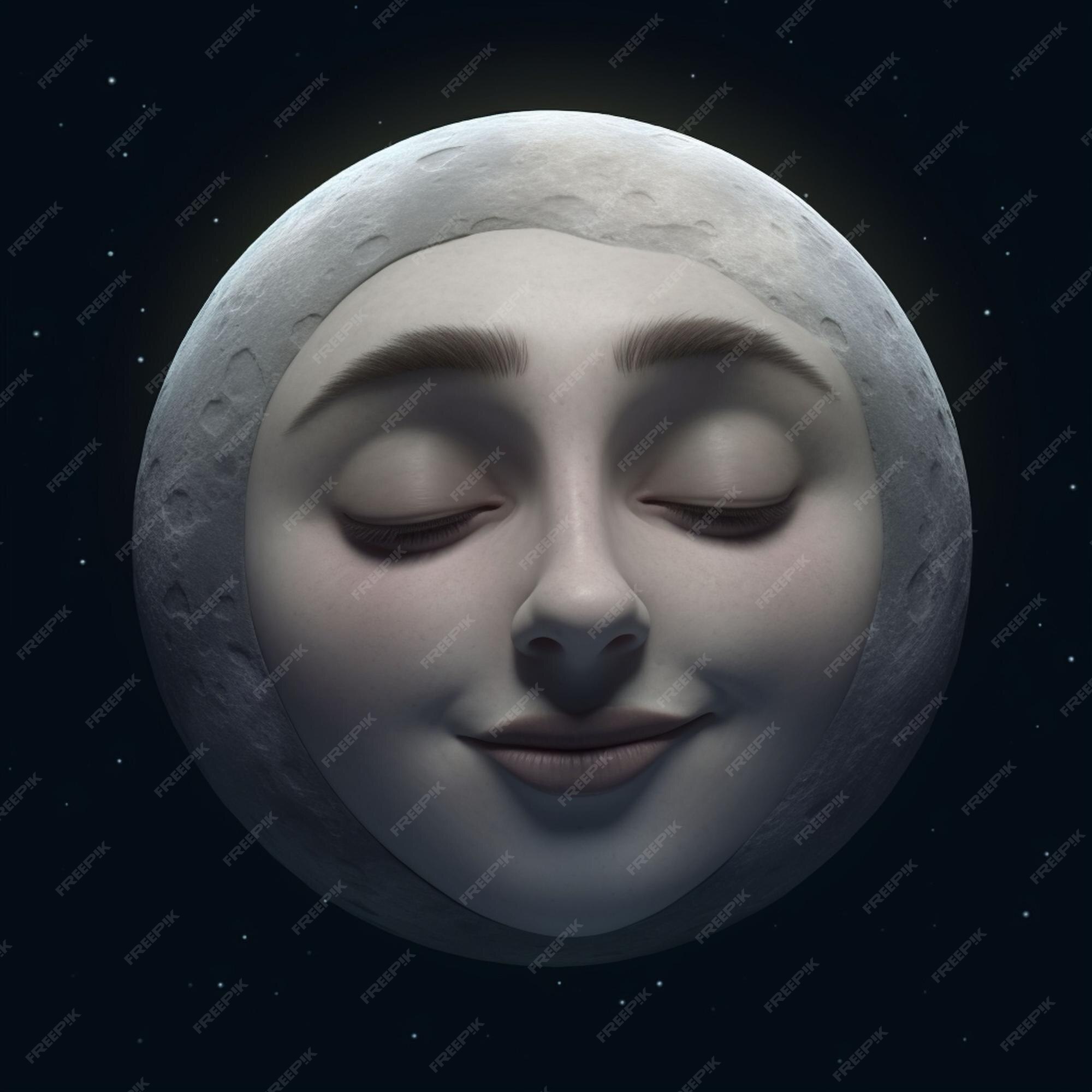 Premium Photo Moon In Sky At Night Background Out Of The Earth