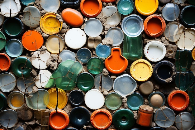Premium AI Image | mosaic created entirely from recycled materials Ai ... Premium AI Image | mosaic created entirely from recycled materials Ai ...