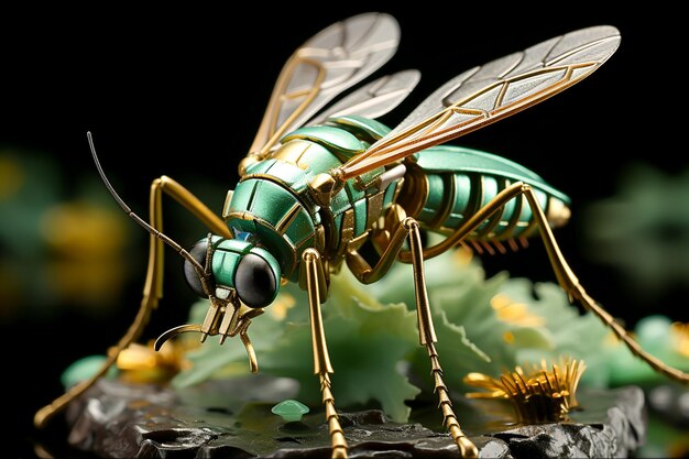 Premium Photo | Mosquito Microscopic Insight into Behavior A Close ... Premium Photo | Mosquito Microscopic Insight into Behavior A Close ...