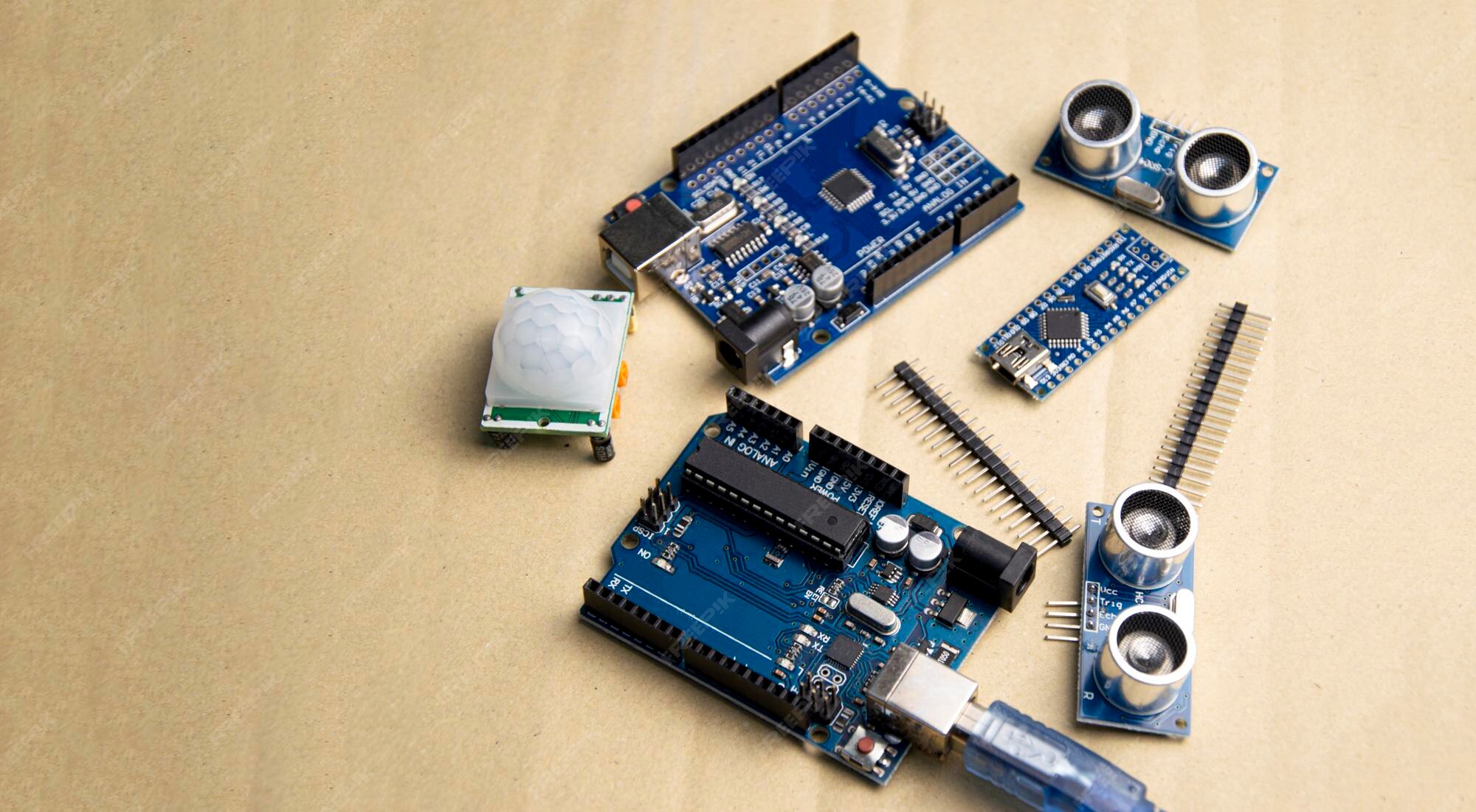 Premium Photo | Motherboard top view for using the command program writing a set of instructions ...