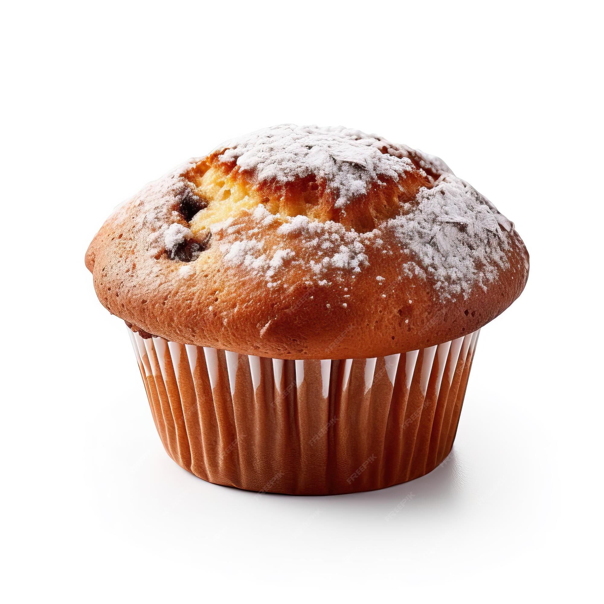 Premium Photo Muffin Isolated On White Background Iso 100 F 35 1 200