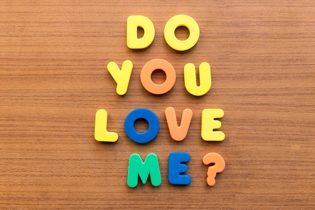 Premium Photo | Multi colored text on wood Premium Photo | Multi colored text on wood