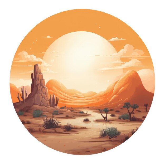 Premium AI Image | Mystical Serenity A Desert Oasis Under the Radiant ... Premium AI Image | Mystical Serenity A Desert Oasis Under the Radiant ...