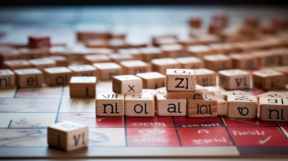 Premium Ai Image National Scrabble Day