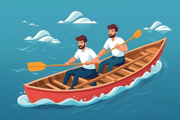 Navigating Challenges | Premium AI-generated image Navigating Challenges | Premium AI-generated image