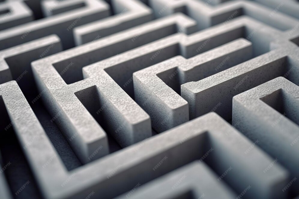 Premium AI Image | Navigating the concrete maze the seeker embraces ... Premium AI Image | Navigating the concrete maze the seeker embraces ...