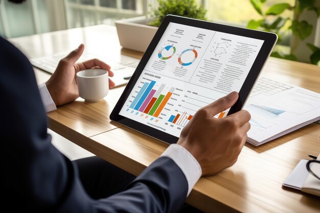 Premium Photo | Navigating Corporate Success Business Analytics Insight Premium Photo | Navigating Corporate Success Business Analytics Insight