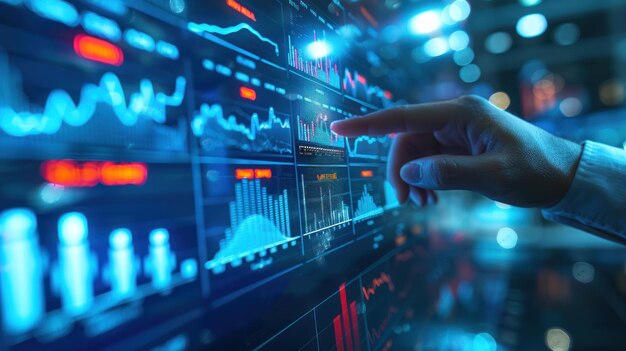 Premium Photo | Navigating the Digital Landscape of Investment ... Premium Photo | Navigating the Digital Landscape of Investment ...