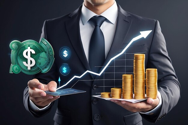 Premium Photo | Navigating Global Finance Maximizing Investment Growth Premium Photo | Navigating Global Finance Maximizing Investment Growth