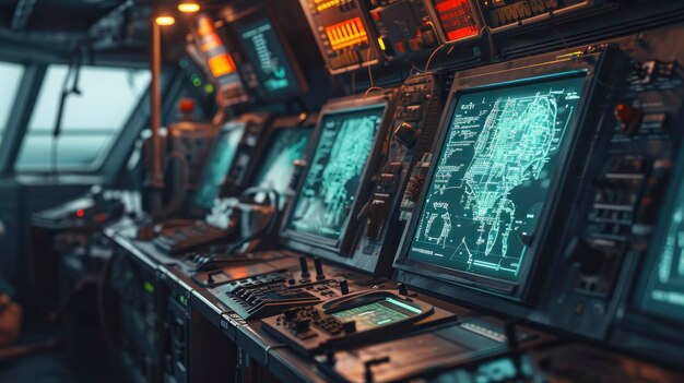 Premium Photo | Navigating the Seas An Image Showcasing Monitoring ... Premium Photo | Navigating the Seas An Image Showcasing Monitoring ...