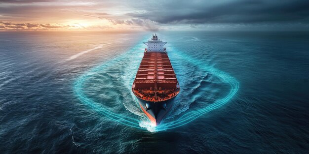 Premium Photo | Navigating the Seas Safely CuttingEdge Tracking Systems ... Premium Photo | Navigating the Seas Safely CuttingEdge Tracking Systems ...