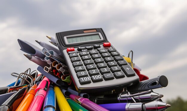 Premium Photo | Neat Stack of Organized Calculator Photos Premium Photo | Neat Stack of Organized Calculator Photos