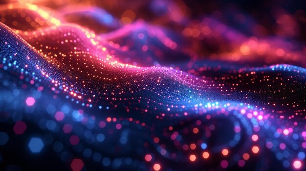 Premium Photo | A neonlit algorithmic pattern showcasing the beauty of ... Premium Photo | A neonlit algorithmic pattern showcasing the beauty of ...