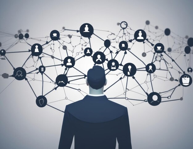 Premium AI Image | network relationship Premium AI Image | network relationship