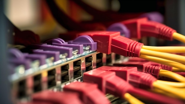 Premium AI Image | The network server serves as the backbone of modern ... Premium AI Image | The network server serves as the backbone of modern ...