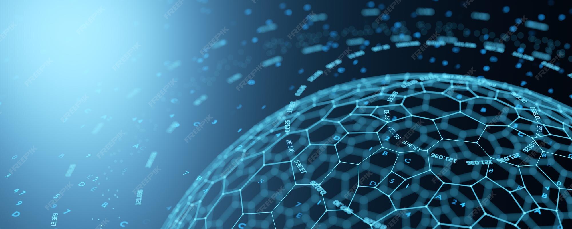 Premium Photo | Network structure background Artificial intelligence Machine learning Data ...