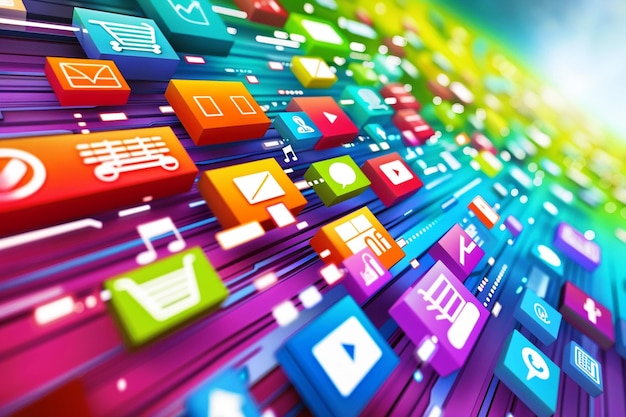 Premium Photo Networked Communication Visual Content In Social Media