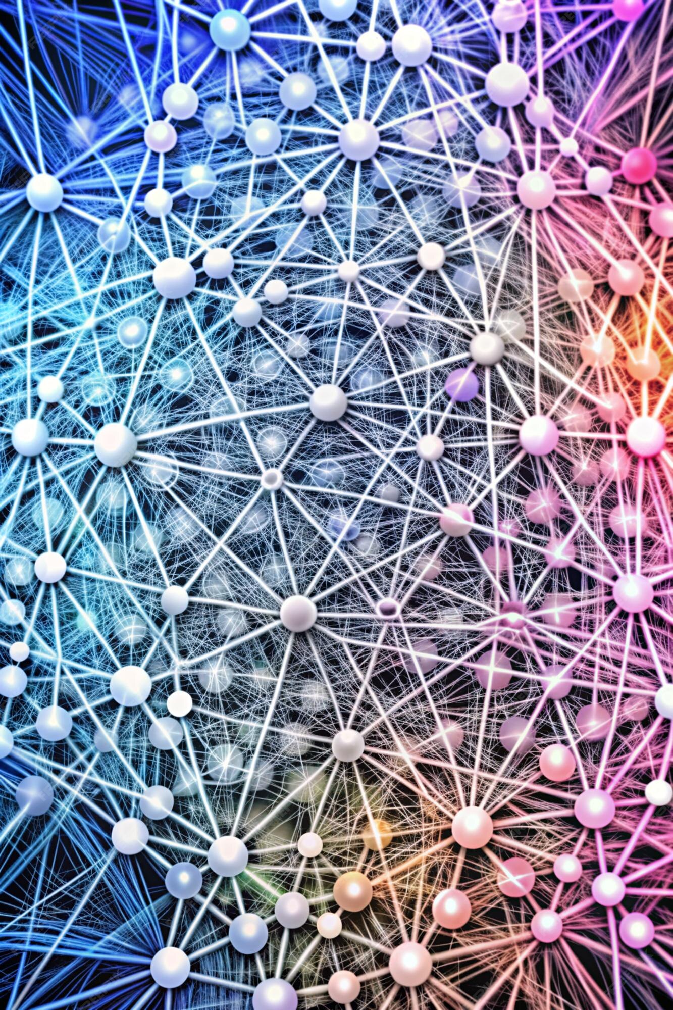 Neural Network Algorithm Graphic Backgrounds Random Dots Background