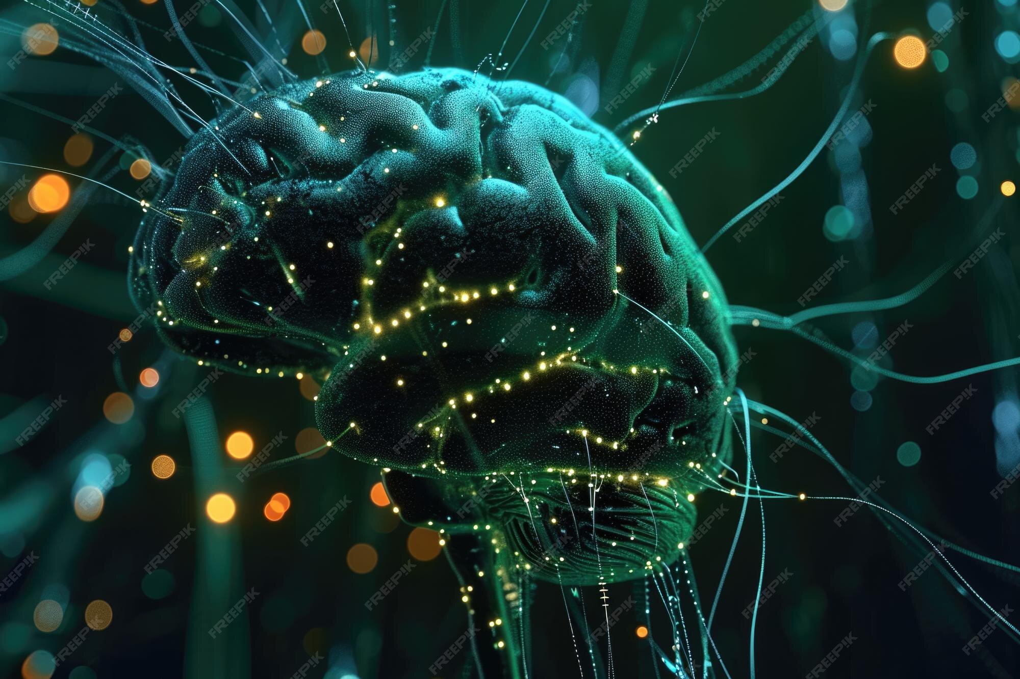 A neural network of bio luminescent pathways illuminating the brain of ... A neural network of bio luminescent pathways illuminating the brain of ...