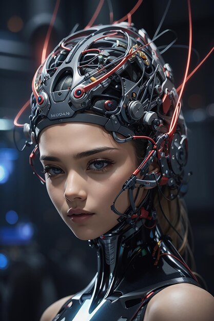 Premium AI Image | Neural Network Innovator A Futuristic Superhuman ... Premium AI Image | Neural Network Innovator A Futuristic Superhuman ...