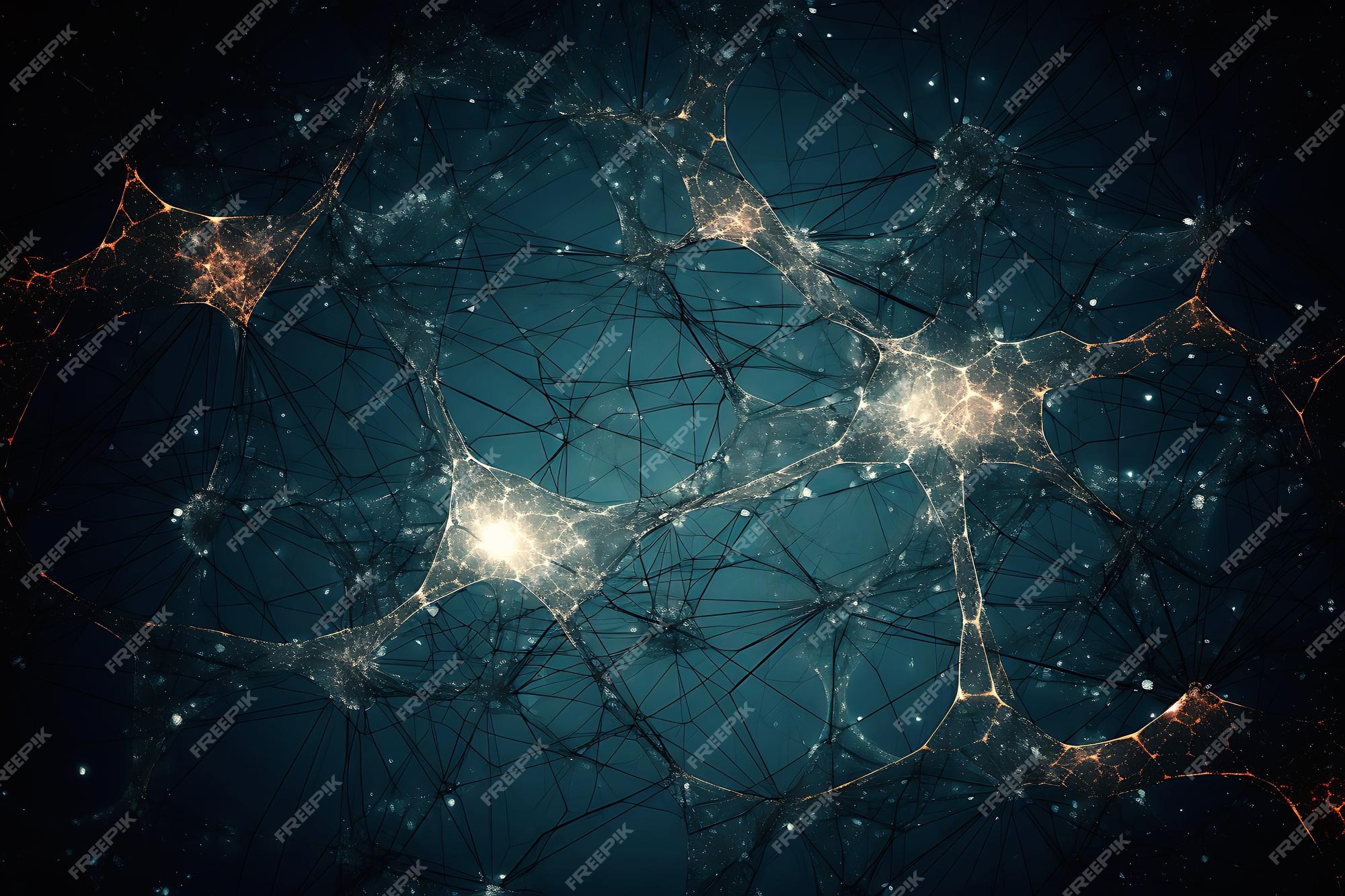Premium Photo | The neural network is depicted as the interaction of ... Premium Photo | The neural network is depicted as the interaction of ...