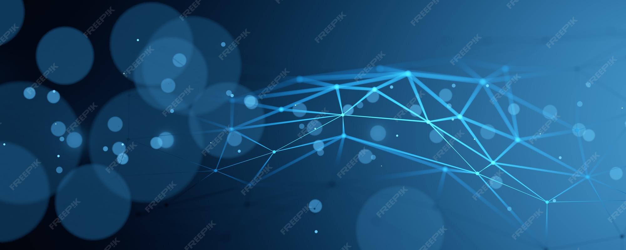 Premium Photo | Neural network Social network Big data Blockchain technology Network structure ...