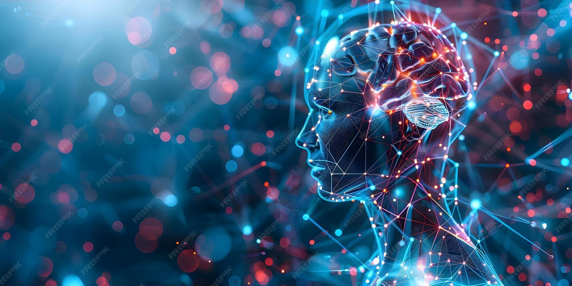 Premium Photo | Neuralink system connects human brain to AI and robotics for interaction Concept ...