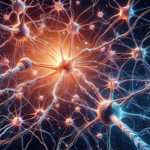 Premium Photo | Neurons and synapses structure depicting brain chemistry Premium Photo | Neurons and synapses structure depicting brain chemistry