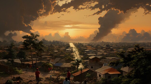 Premium AI Image | Niger Niamey Premium AI Image | Niger Niamey