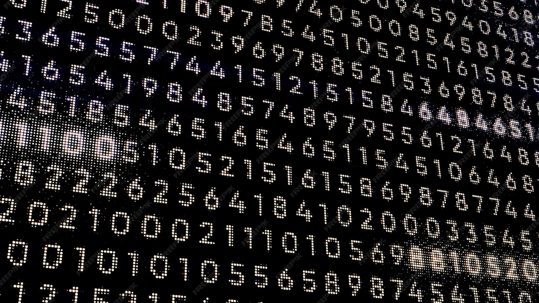 Premium Photo Numerical Code In Matrix Computer Program Motion Glowing Numbers In Program Code