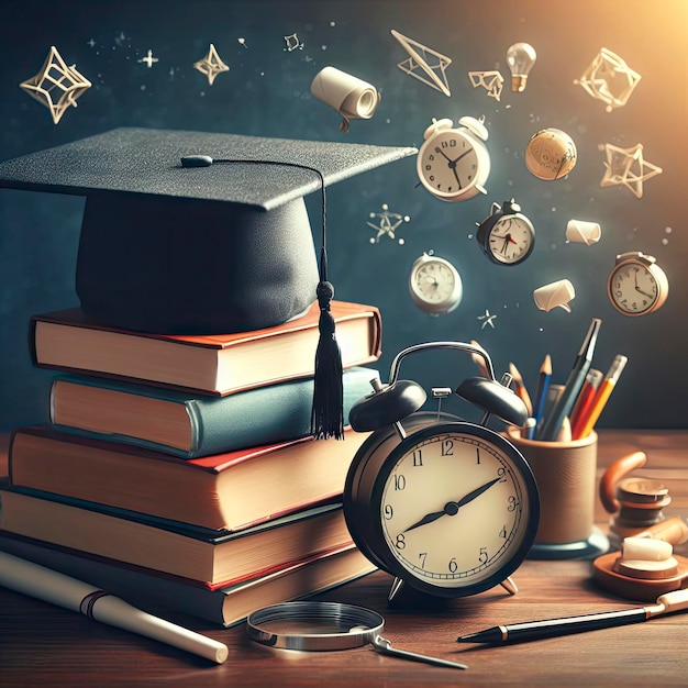 Premium AI Image | obtaining higher education ai generative Premium AI Image | obtaining higher education ai generative