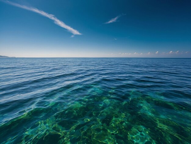 Premium Photo Ocean Serenity A Captivating Glimpse Into Infinite Beauty