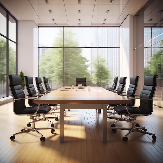 Premium AI Image | office meeting room Premium AI Image | office meeting room