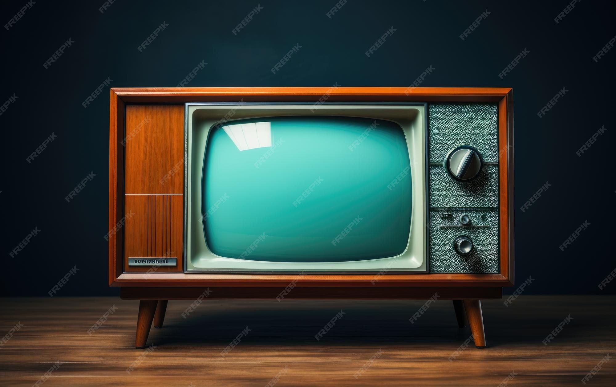 Premium AI Image | Old Black And White Television Isolated on White ... Premium AI Image | Old Black And White Television Isolated on White ...